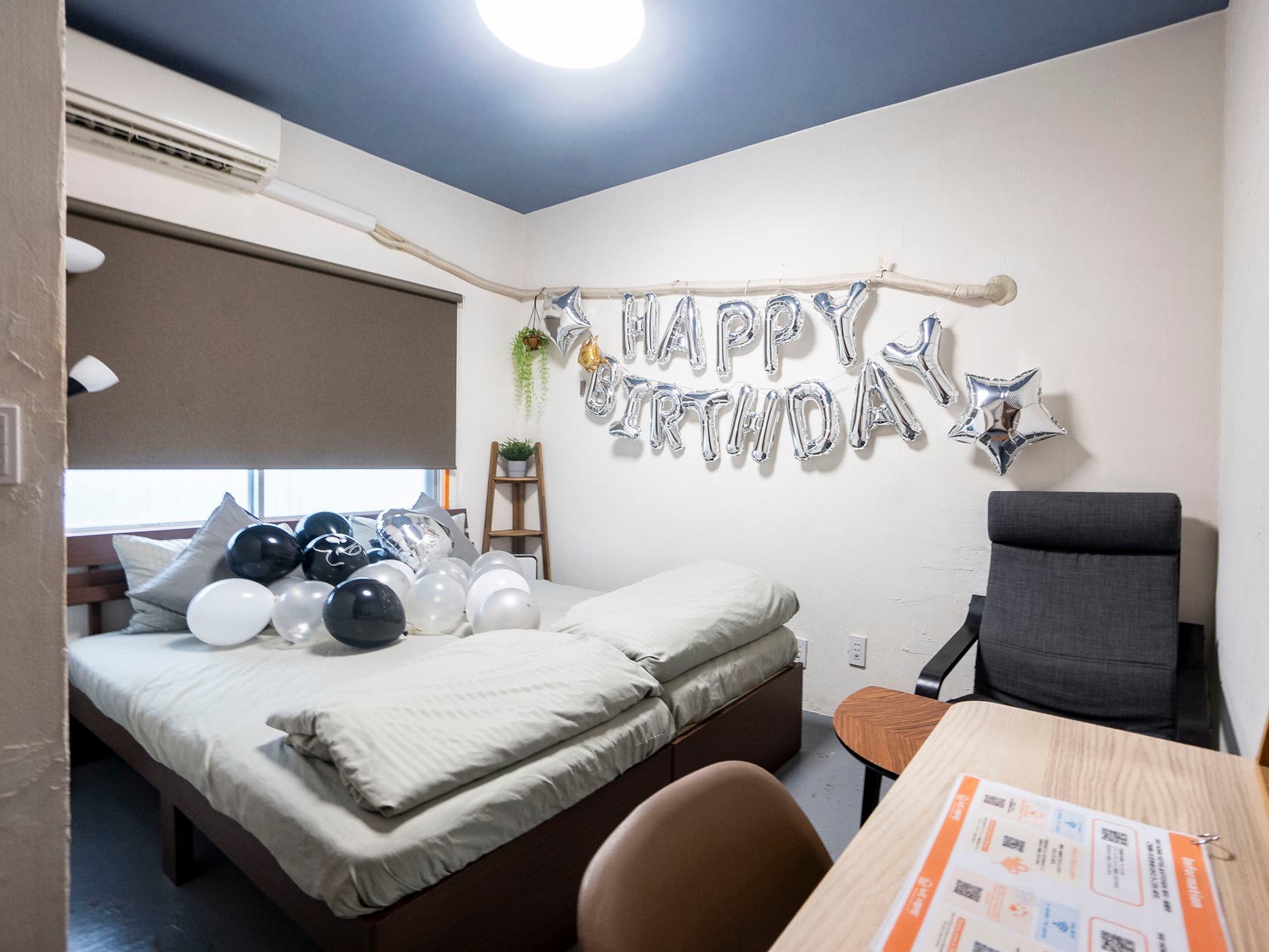 ■ホテル■WEHOME■ハリウッドツイン■プロジェクターで映画見放題■高速WIFI・共用キッチン付■の写真4