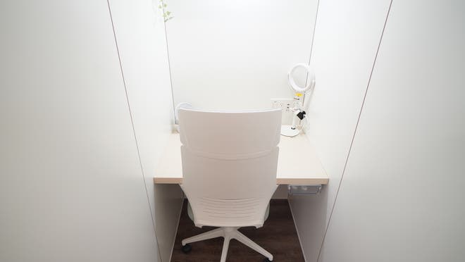 <ビズボ東京駅八重洲京橋No.8>東京駅徒歩4分・京橋駅徒歩2分【完全個室】🚃光回線Wi-Fi📶電源🔌の写真5