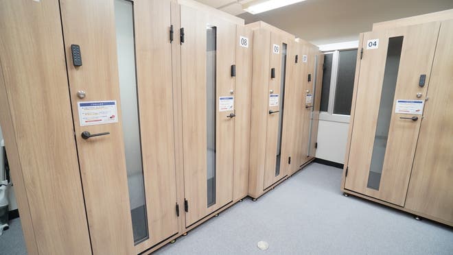 <ビズボ東京駅八重洲京橋No.8>東京駅徒歩4分・京橋駅徒歩2分【完全個室】🚃光回線Wi-Fi📶電源🔌の写真10