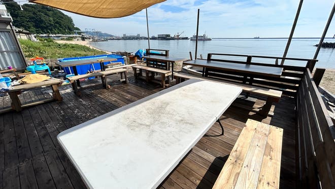 砂浜までゼロ距離!海のみえるスペースの写真1