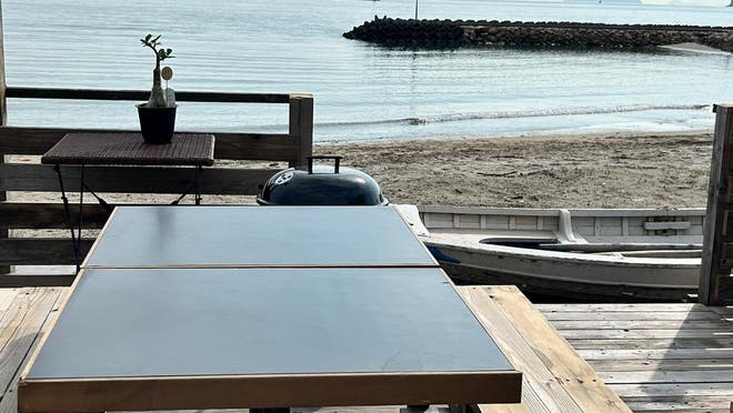 砂浜までゼロ距離!海のみえるスペースの写真2