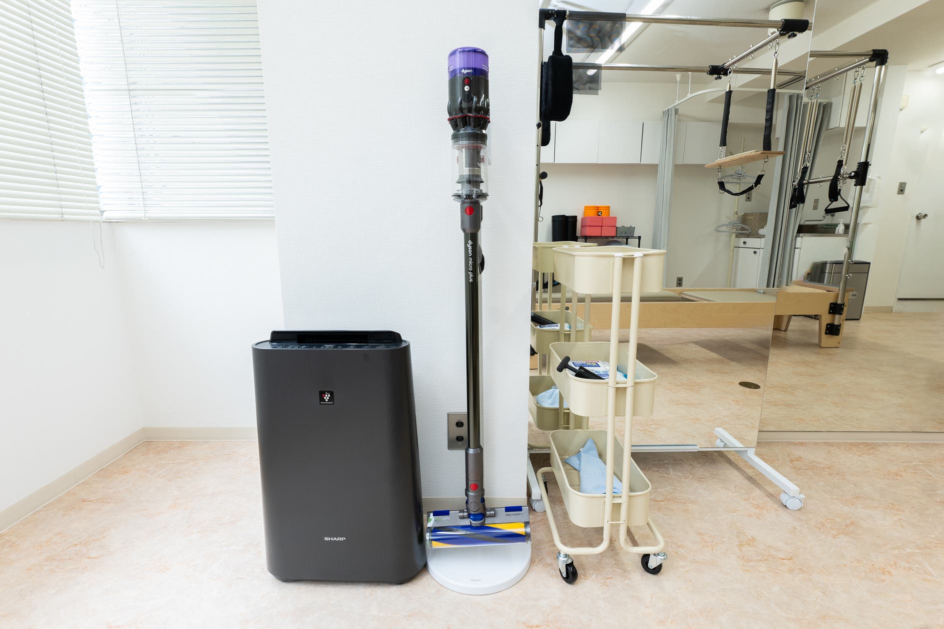 【北参道駅30秒】マシンピラティススタジオ☆自然光が入る1日1回スタッフ完全清掃のスタジオの写真16