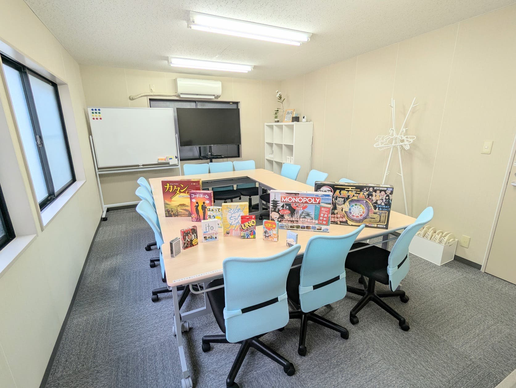 【New】【学割】水道橋&神保町駅3分,日大前！50incアンドロイドTV🎥ボードゲーム/TVゲーム🎮光👩‍❤️‍💋‍👨会議室の写真12