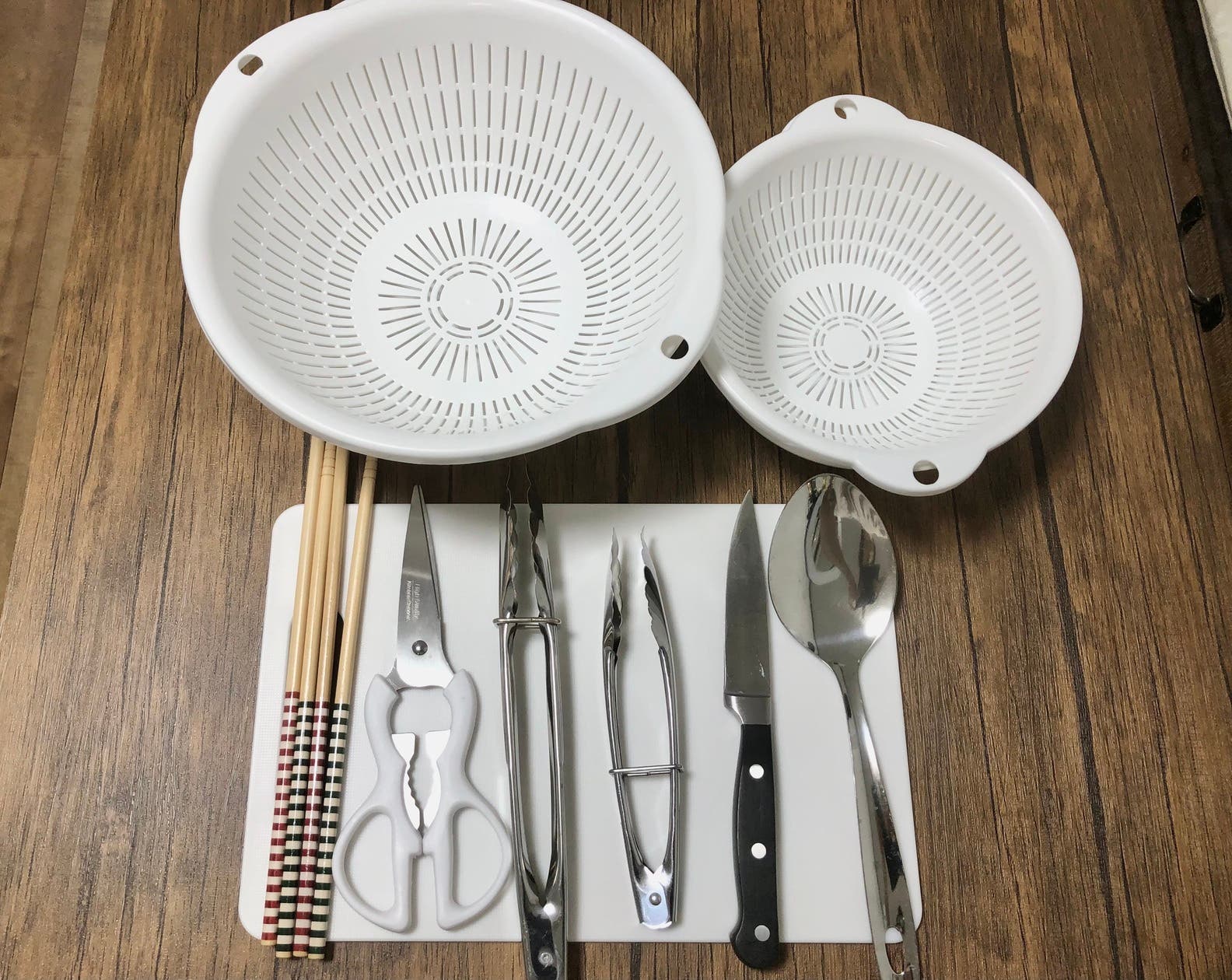 🪒🔪簡易調理セット　（鍋・焼き物/ホットプレート・IH・コンロは使用できません）の画像1