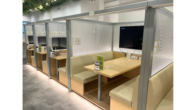 🌟6人までの打ち合わせに最適🌟【新宿駅西口徒歩4分|貸し会議室|21G】半個室/無料Wi-Fi/電源/55inモニターの写真14