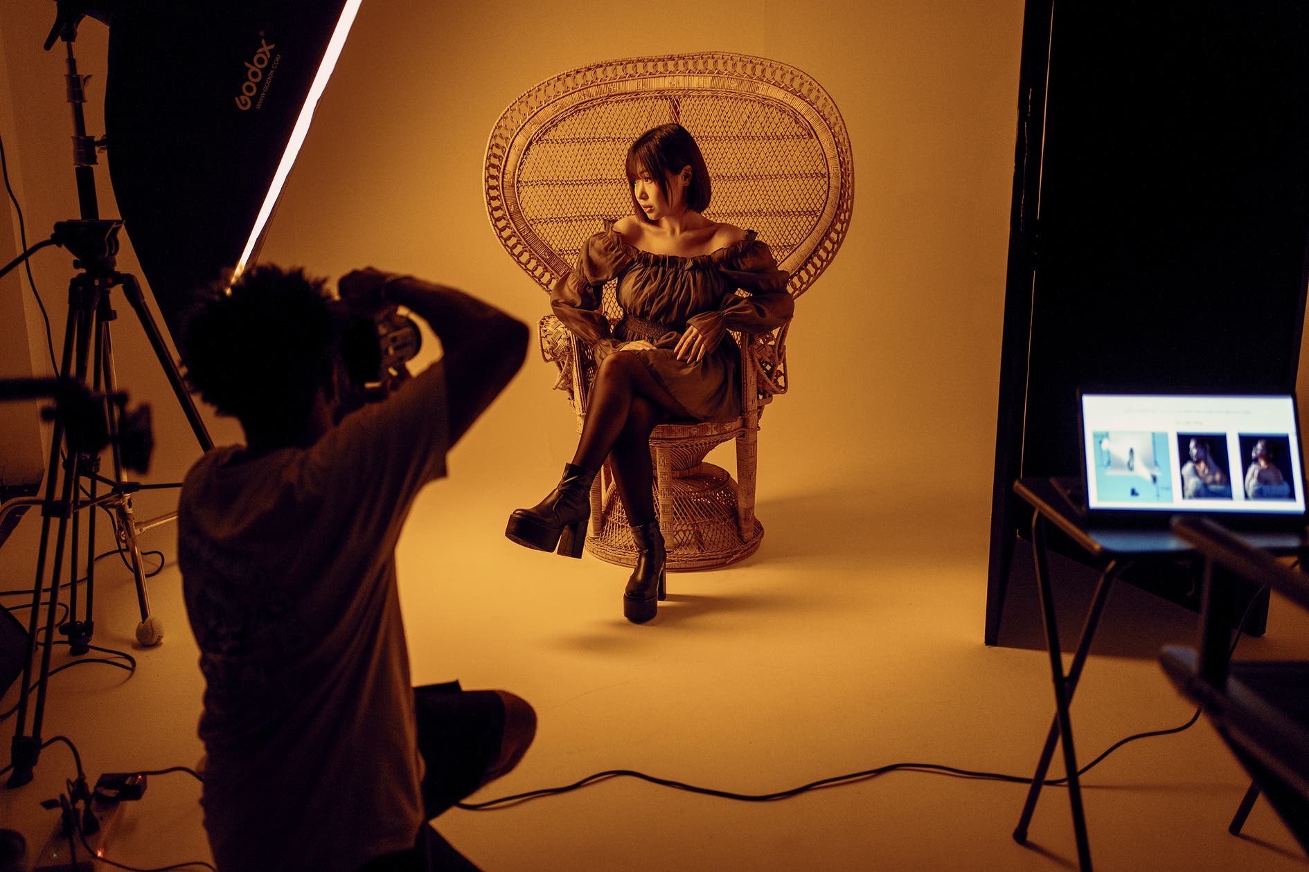 白壁のシクロラマスタジオ！写真/コマーシャル/ビデオOK！の写真6