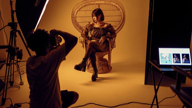 白壁のシクロラマスタジオ!写真/コマーシャル/ビデオOK!の写真6