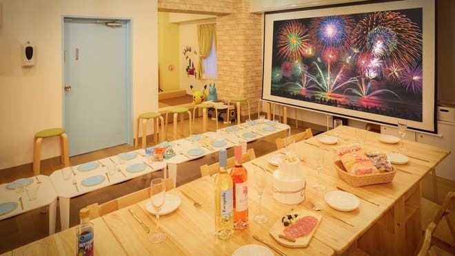 キッズルーム付き子連れ歓迎🌈ママ会に最適😍駅徒歩圏内💃夕方以降大人のみの利用も歓迎🌿の写真1