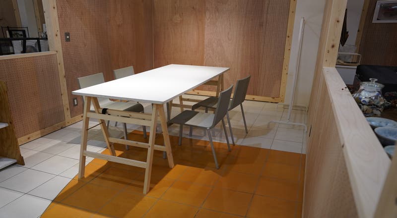 柳ヶ瀬商店街内。4人用★Wi-Fi無料/コンセント完備/web会議/打合せ/コワーク等