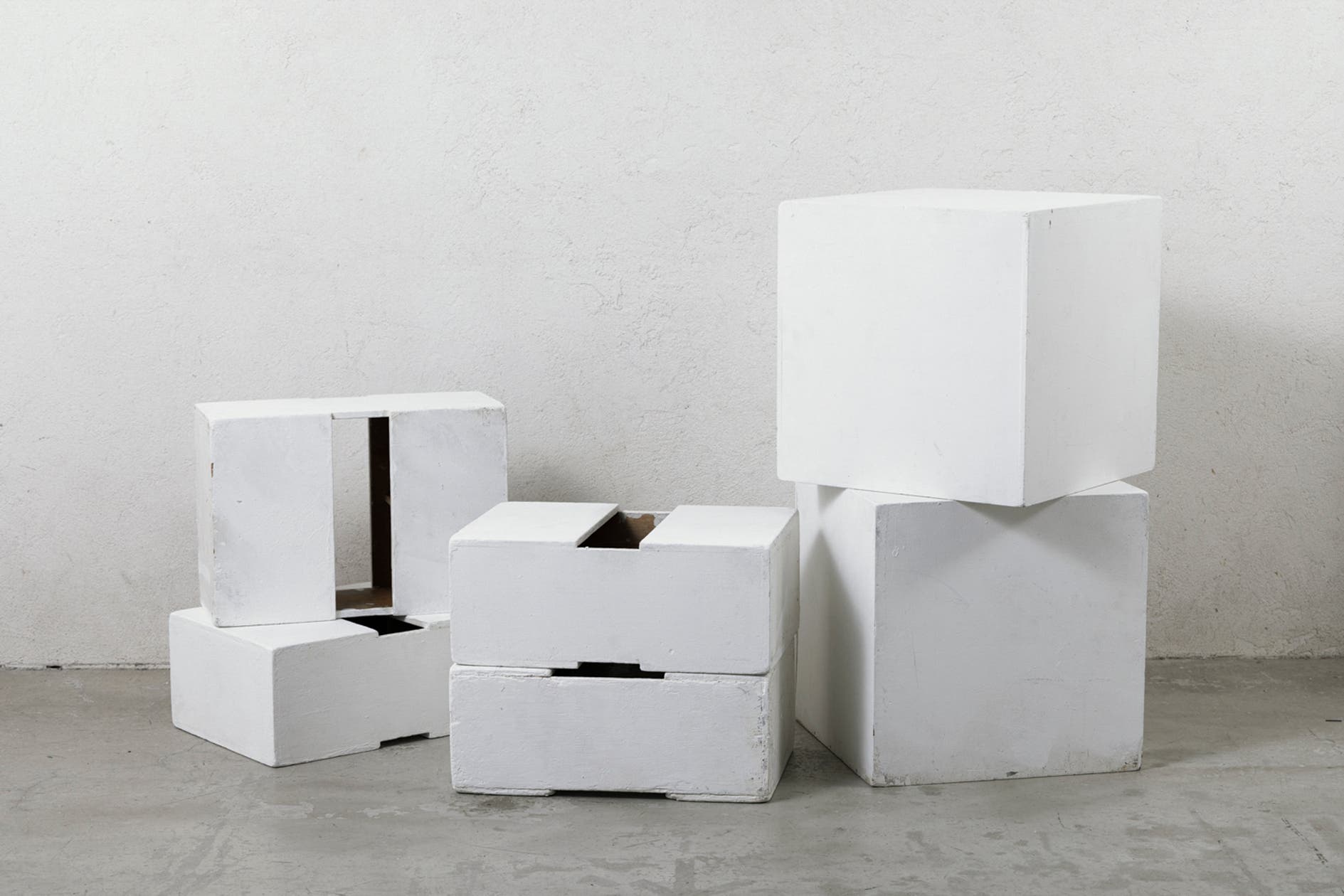 45cm×45cmサイコロ(×2)・箱馬(×4)の画像1