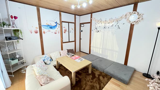 🍷たこパ・映画・おしゃれトーク💬女子会するならここ🎉松永駅チカの隠れ家🌿_スペースAの写真1