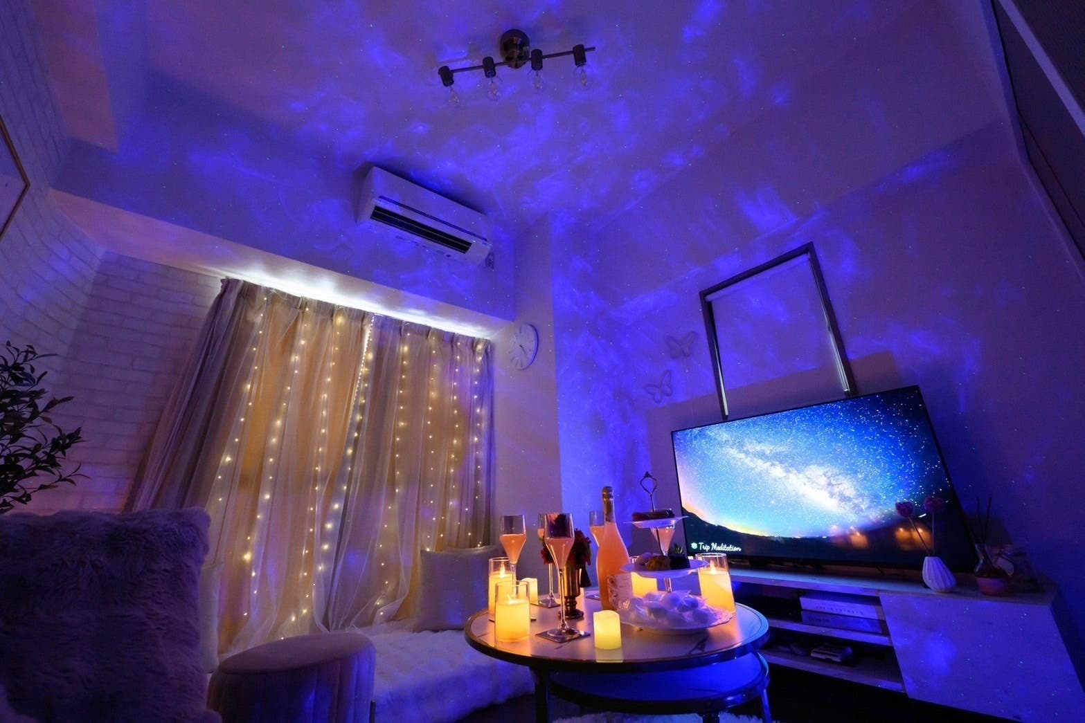 〈梅田すぐ🚶〉オトナの隠れ家💓女子会・本気デートで選ばれる映えスポット🤍ヒカリの幻想空間🦋💫マットレスでゴロゴロ〜🎶の写真7