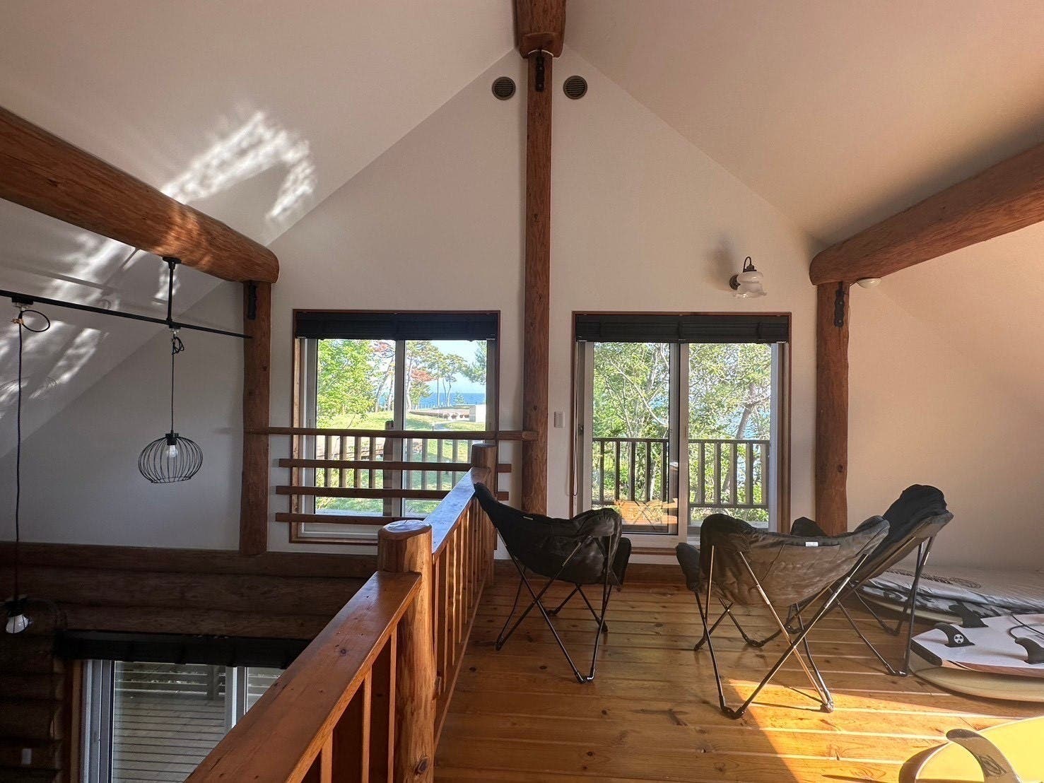 海が一望できるログハウスの写真7