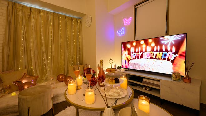 〈梅田すぐ🚶〉オトナの隠れ家💓女子会・本気デートで選ばれる映えスポット🤍ヒカリの幻想空間🦋💫マットレスでゴロゴロ〜🎶の写真4