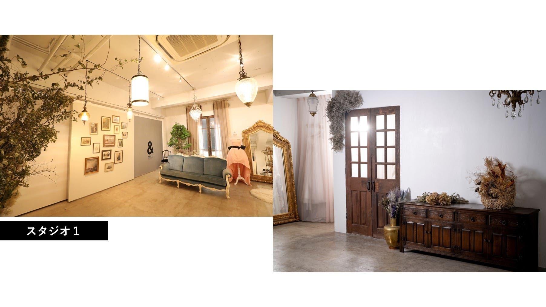 【八王子で最大級の撮影スタジオ】アンティーク｜ドライフラワー｜七五三｜ウェディング｜ポートレート｜機材貸出｜無料駐車場3台の写真8