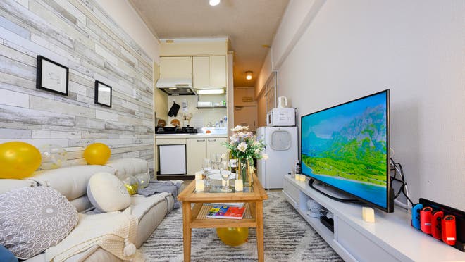 🎊pop新大阪🎊 大切な人と創る憩いの空間🎀 / 防犯カメラなし / デート💓記念日🎉映画鑑賞🎬女子会🍾タコパ🎶の写真5