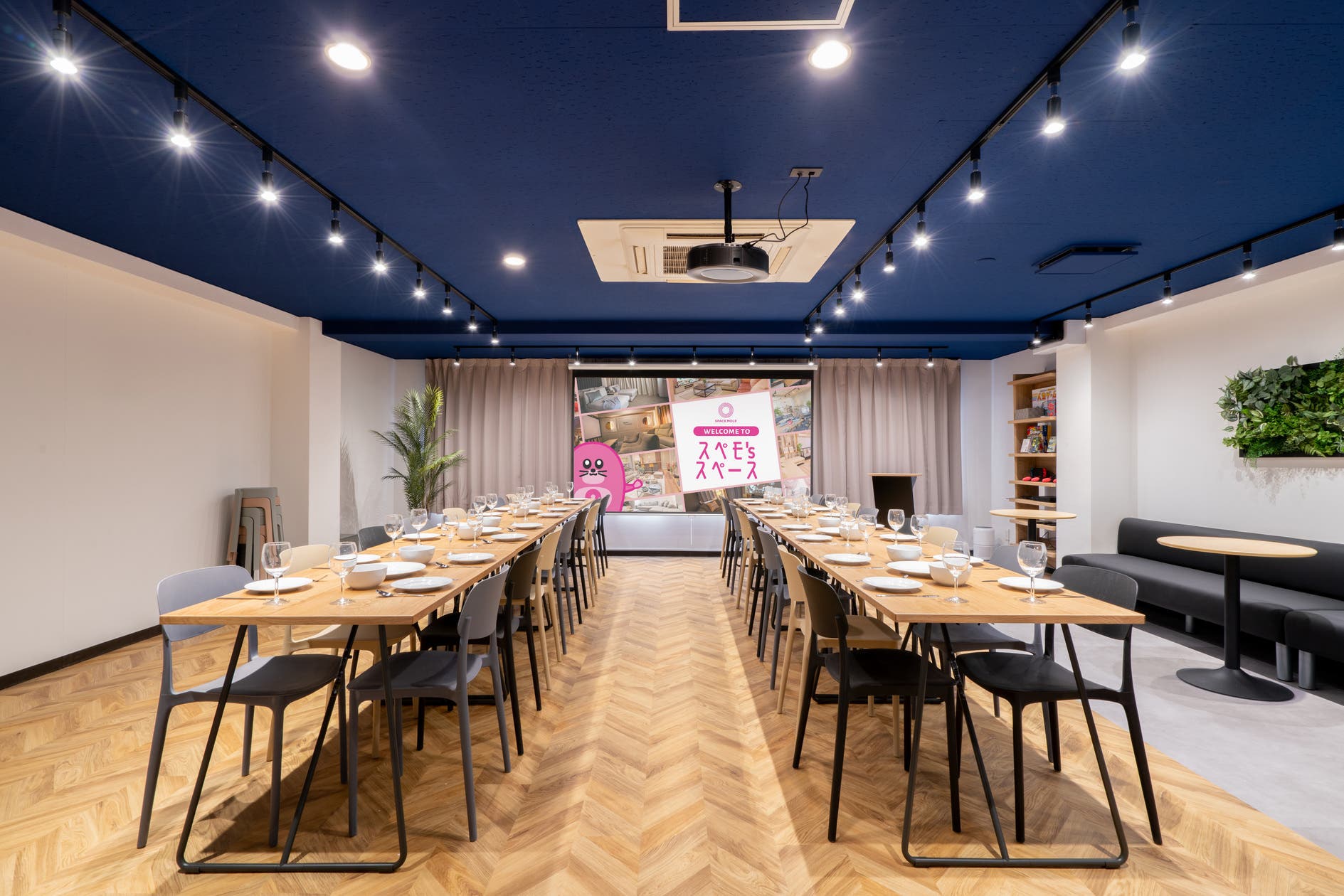 スペモ💡クリスマス🎄歓送迎会🎊大画面🎥駅近🚃ゴミ無料OK🙆‍♀️イベント✨️491_SpemoLounge福岡天神の写真5