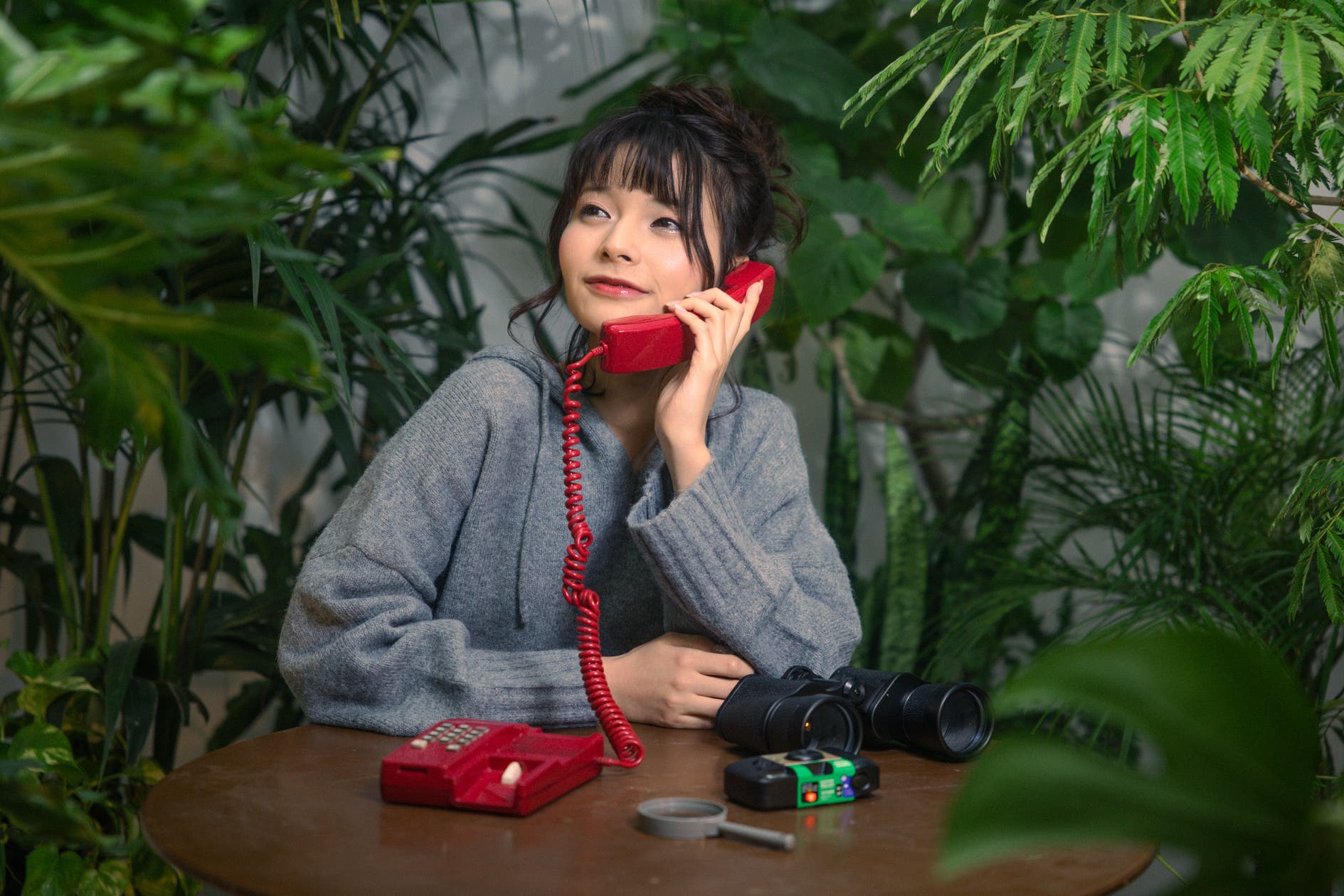 大阪の植物あふれる撮影スタジオ！レイアウト自由なグリーンを活かした多様な撮影！の写真3