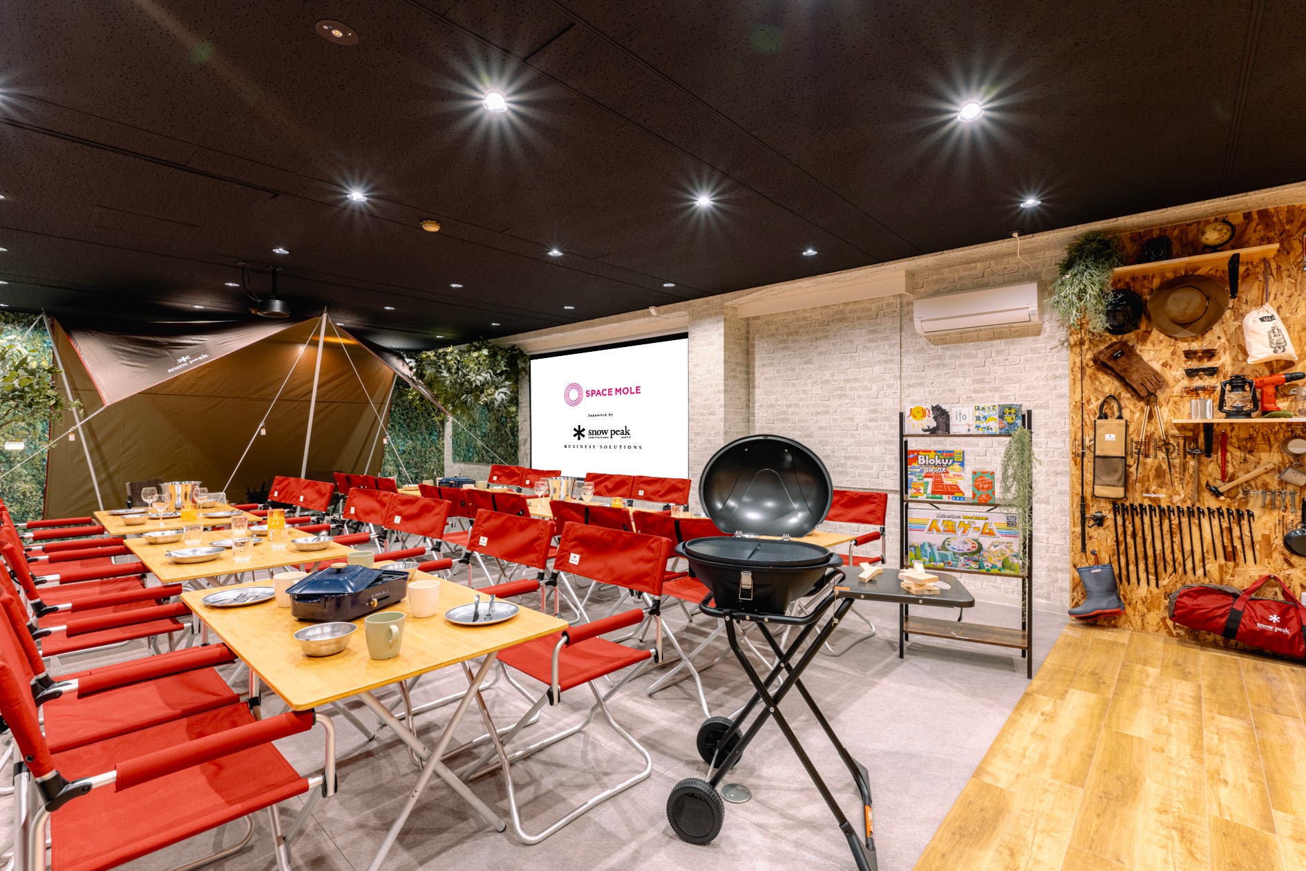 スペモ⛺クリスマス🎄歓送迎会🎊キャンプ🥾おうちBBQ🍖パーティ🎉495_SpemoCampingSpace大阪難波の写真1