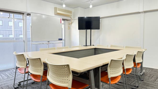 🌻新規オープン🌻◆お気軽会議室博多東plata◆🎯博多筑紫口徒歩3分🎯31人収容🌈無料wifi🌈完全個室の写真2