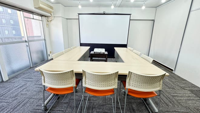 🌻新規オープン🌻◆お気軽会議室博多東plata◆🎯博多筑紫口徒歩3分🎯31人収容🌈無料wifi🌈完全個室の写真4