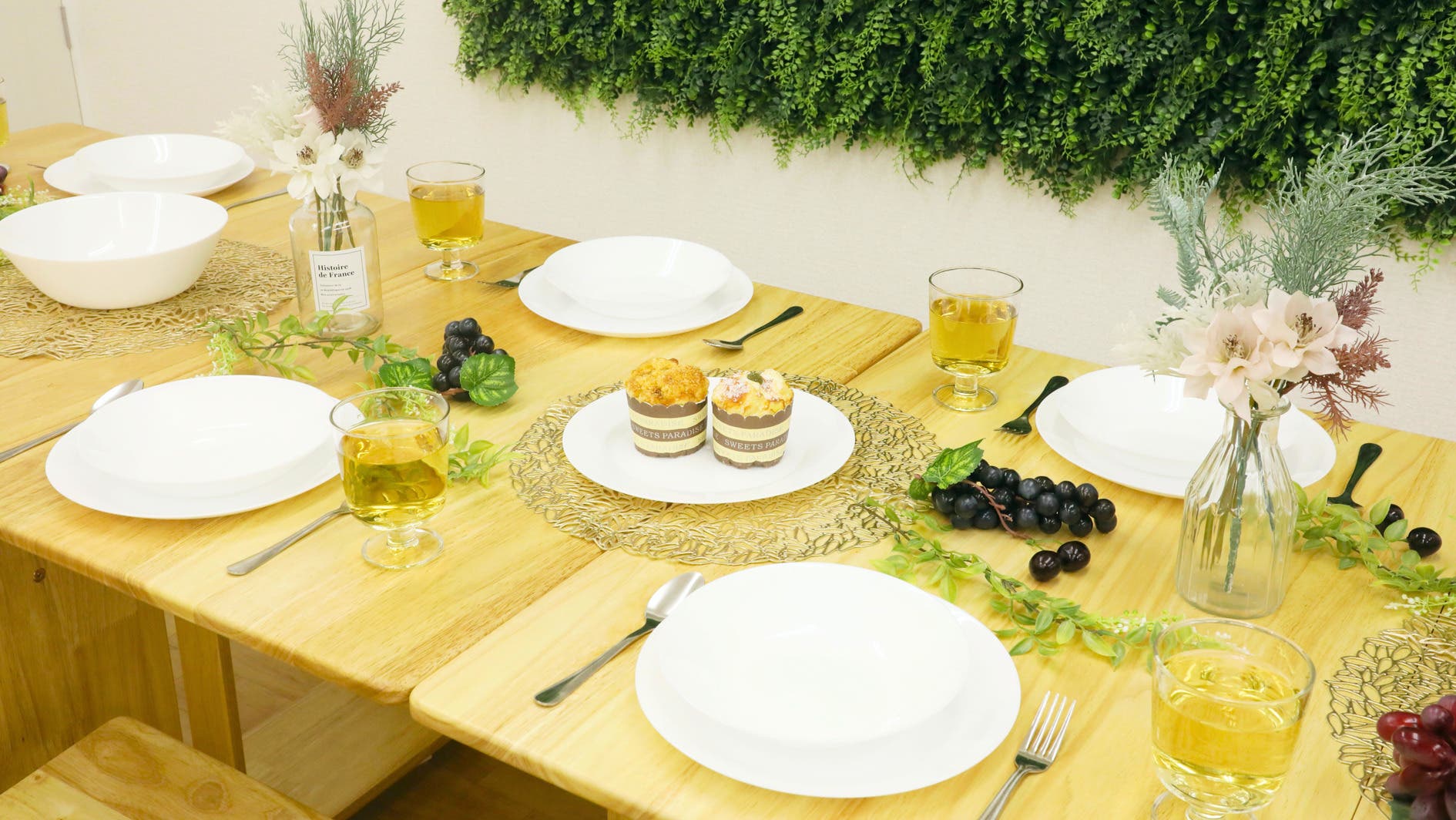 折りたたみダイニングテーブルの画像1