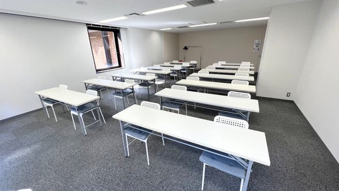 ⭐NEW⭐【六本木一丁目駅徒歩5分】無料備品多数☆会議・研修・試験会場・WEBセミナー・ZOOM快適ビジネス仕様!2階F会議室の写真2