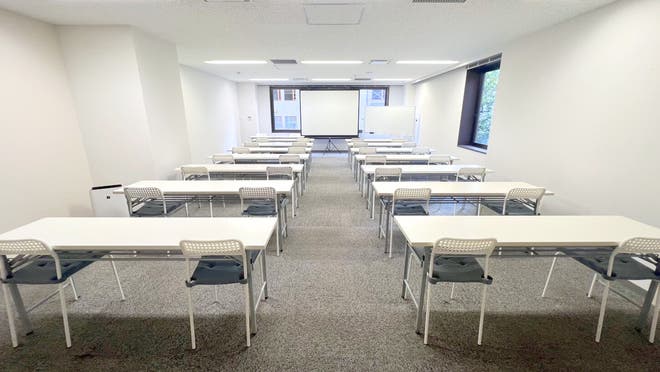 ⭐NEW⭐【六本木一丁目駅徒歩5分】無料備品多数☆会議・研修・試験会場・WEBセミナー・ZOOM快適ビジネス仕様!2階F会議室の写真3