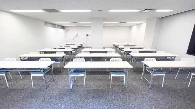 ⭐NEW⭐【六本木一丁目駅徒歩5分】無料備品多数☆会議・研修・試験会場・WEBセミナー・ZOOM快適ビジネス仕様!2階G会議室の写真1