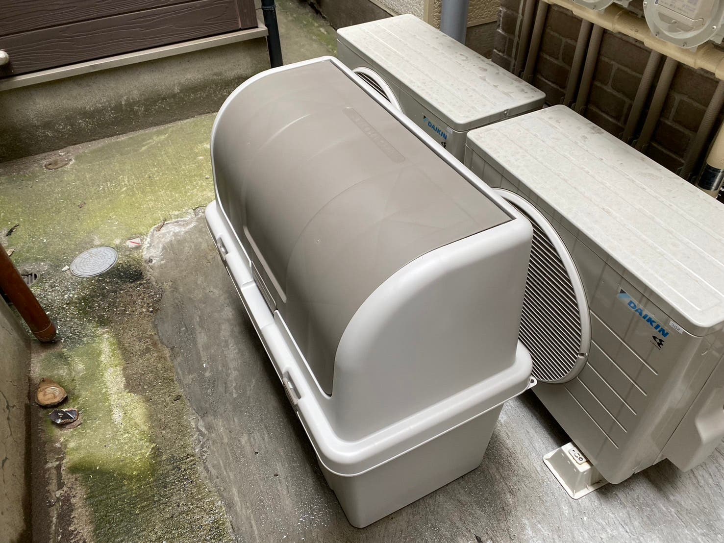 ①ゴミ引取オプション（45L 4袋まで）※室内放置罰金対象（部屋を出て突き当たりのドアを開けた先のゴミストッカーに入れてください）の画像1