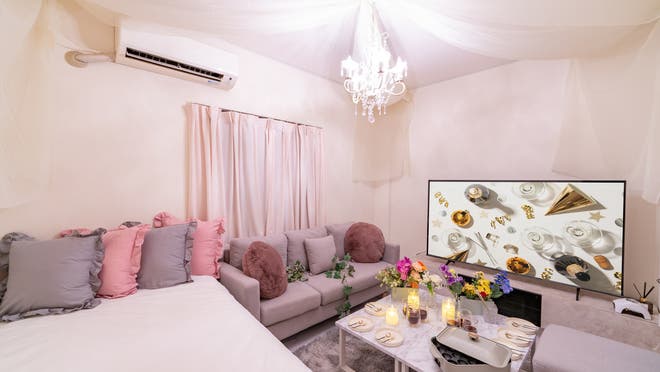 【南森町5分】防犯カメラ無し/65型大型テレビ📺/24H利用可🙆♀️誕生日会🎂推し活📢女子会💎デート💗ゲーム🎮Raven天神橋の写真1