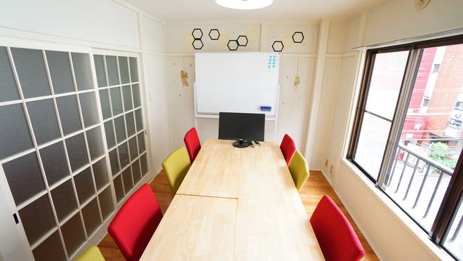 <サボテン会議室>立川駅徒歩3分🚃光回線Wi-Fi📶モニター🖥️ホワイトボード📝会議/テレワーク/Zoomの写真4