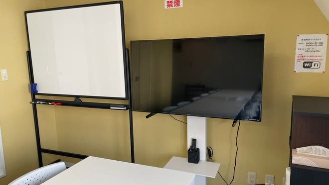 茅場町2分//リピーター多数【即予約可・高速度WiFi・除菌完備】各種教室、会議、商談、面接、研修、撮影等に最適な個室スペースの写真14