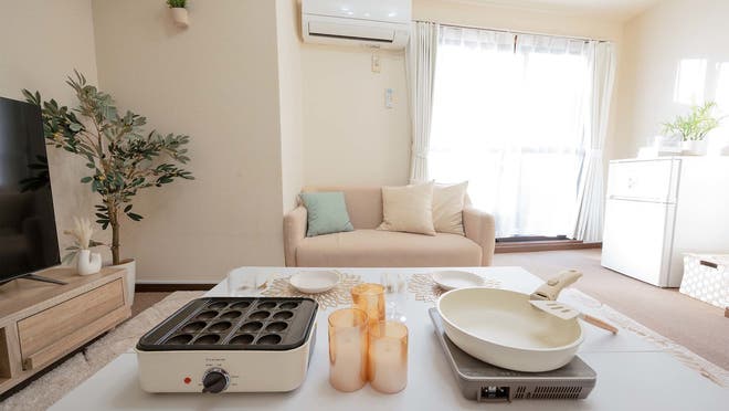 内装リニューアル✨駅近徒歩3分|最大8名|大画面で推し括💘鑑賞会🎞ゲーム会🎮️女子会🎉などに|定期清掃🧹24時間営業⏰の写真10