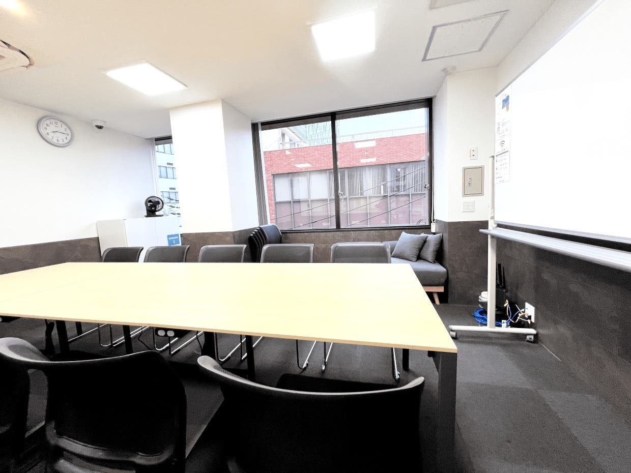 名古屋会議室 名古屋駅前 第1会議室・セルフ設営プラン【当日予約OK！最大15名利用可！/10G高速Wi-Fi完備】の写真2