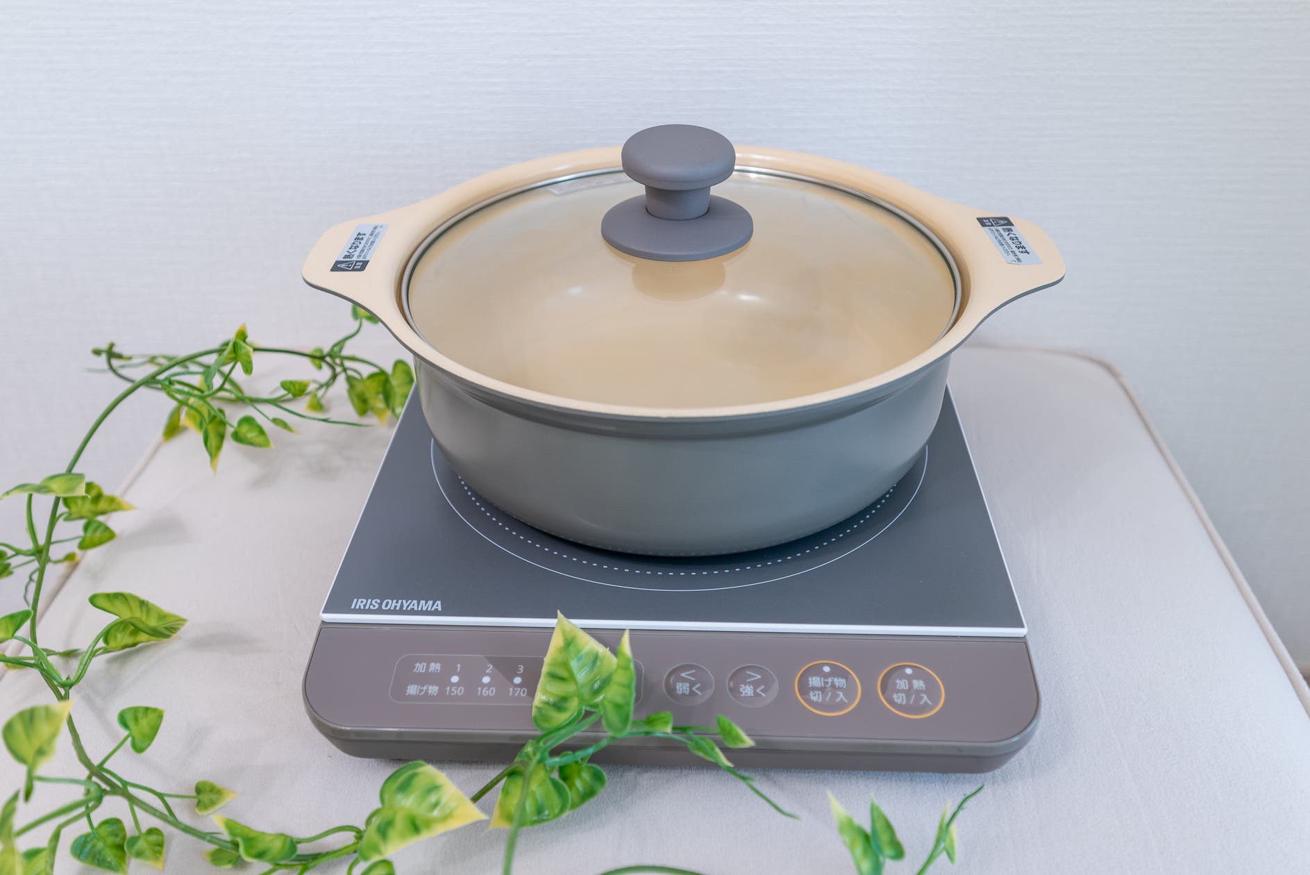 【パーティ調理器具】卓上IH＋鍋の画像1