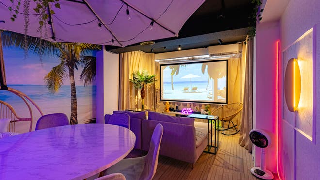 スペモ🎬クリスマス🎄学割👨🎓新橋駅4分❗プロジェクター🎥映画鑑賞🎞️デート💕570_LEONEXCINEMA新橋の写真9