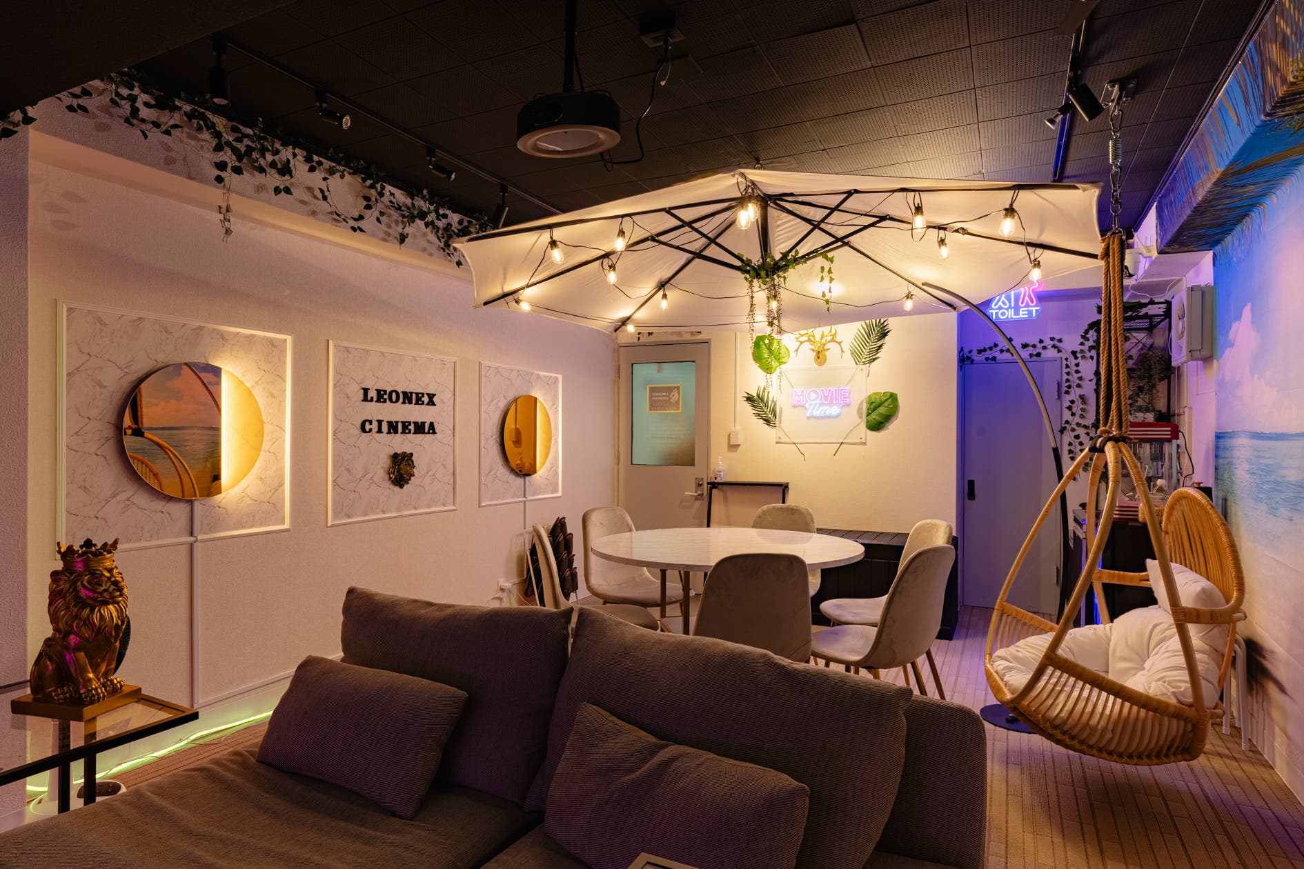 スペモ🎬クリスマス🎄学割👨‍🎓新橋駅4分❗プロジェクター🎥映画鑑賞🎞️デート💕570_LEONEXCINEMA新橋の写真12