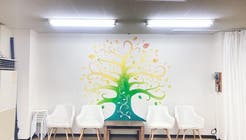 【近鉄奈良駅徒歩1分】ダンスができるレンタルスタジオ/鏡面2面(4.5mと2.7m)/フローリング/ダンス、ヨガ、会議室等の写真3