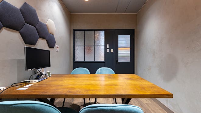 スペモ🏰渋谷5分🤩会議💻モニター完備✨テレワーク💻作業部屋✍️547_LULLTECHBEACH-Room渋谷1の写真7