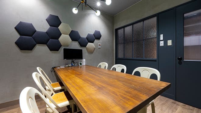 スペモ🏰渋谷5分🤩会議💻モニター完備✨テレワーク💻作業✍️548_LULLTECHBEACH-Room渋谷2の写真6