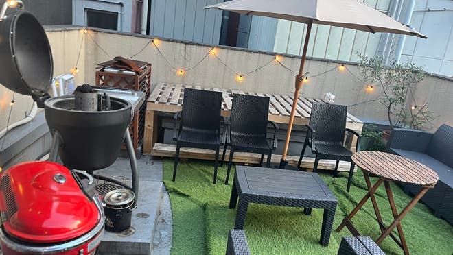 2024年ベストホスト賞🏆受賞👏【早夏割】銀座でBBQ🍻雨の日は室内焼肉🍖卓球台🏓など無料備品も‼️の写真1