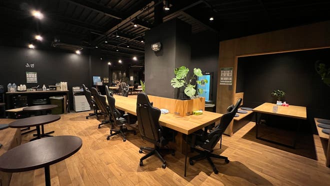 【西中島南方駅から徒歩5分】1時間 660円!|1名用の完全個室(4F_ブース4)の写真5