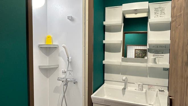 NEW!【小さなおうち貸切🏠】北欧風2K🌲 簡易キッチン有で多用途で利用できる広々スペース💛 の写真4