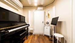 【Cst】東中野駅近、防音、ほぼ月1調律のピアノ、清潔で快適、24時間OK、こだわりの音響、ネット完備。楽器・歌の練習、レッスンの写真3
