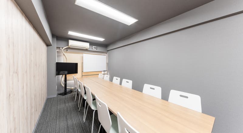✨2号店OPEN✨【新宿駅3分】12席、光回線高速WiFi、モニター・ホワイトボード完備☆1日1回スタッフ完全清掃の会議室