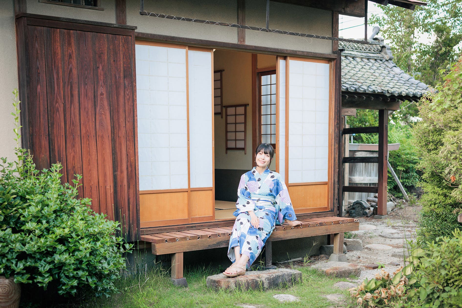 【長野・松本】住宅街の森の中にあるお茶室　ふちあん村　無料駐車場の写真12