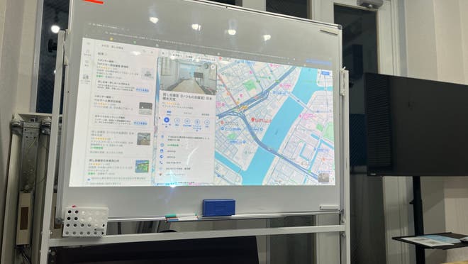 プロジェクター導入🎥東京メトロ水天宮前駅1a出口より2分!T-CATすぐ!会議・教室・撮影・ボードゲーム・交流会などに!の写真4