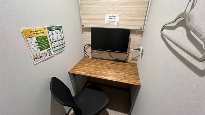 【赤羽駅徒歩1分◎】駅近!テレワークに最適な1名個室(ブース11)※予約時間前は入室不可の写真2