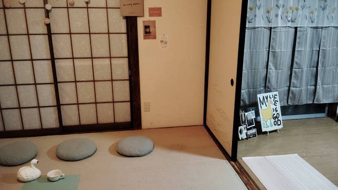 仙台市青葉区八幡アパート 6畳二間 2FL バス停近く 駐車可の写真1